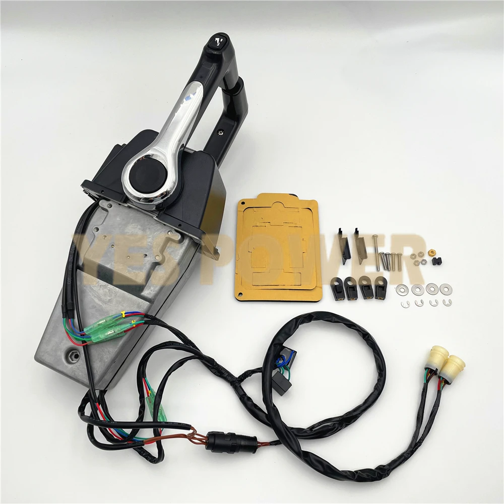 Dual Engine 704 Twin Binnacle Remote Control Box for Yamaha 704-48207 ...