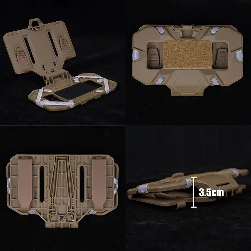 Tactical Molle Folded Navigation Board Holder Smartphone Holster ...