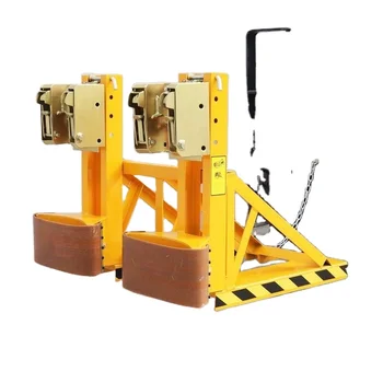 Drum Transporter Electric Forklift Clamps Forklift With Rotating ...