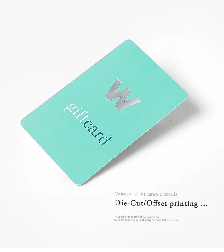 Custom Plastic Gift Cards - Add Logos, Barcodes, and More