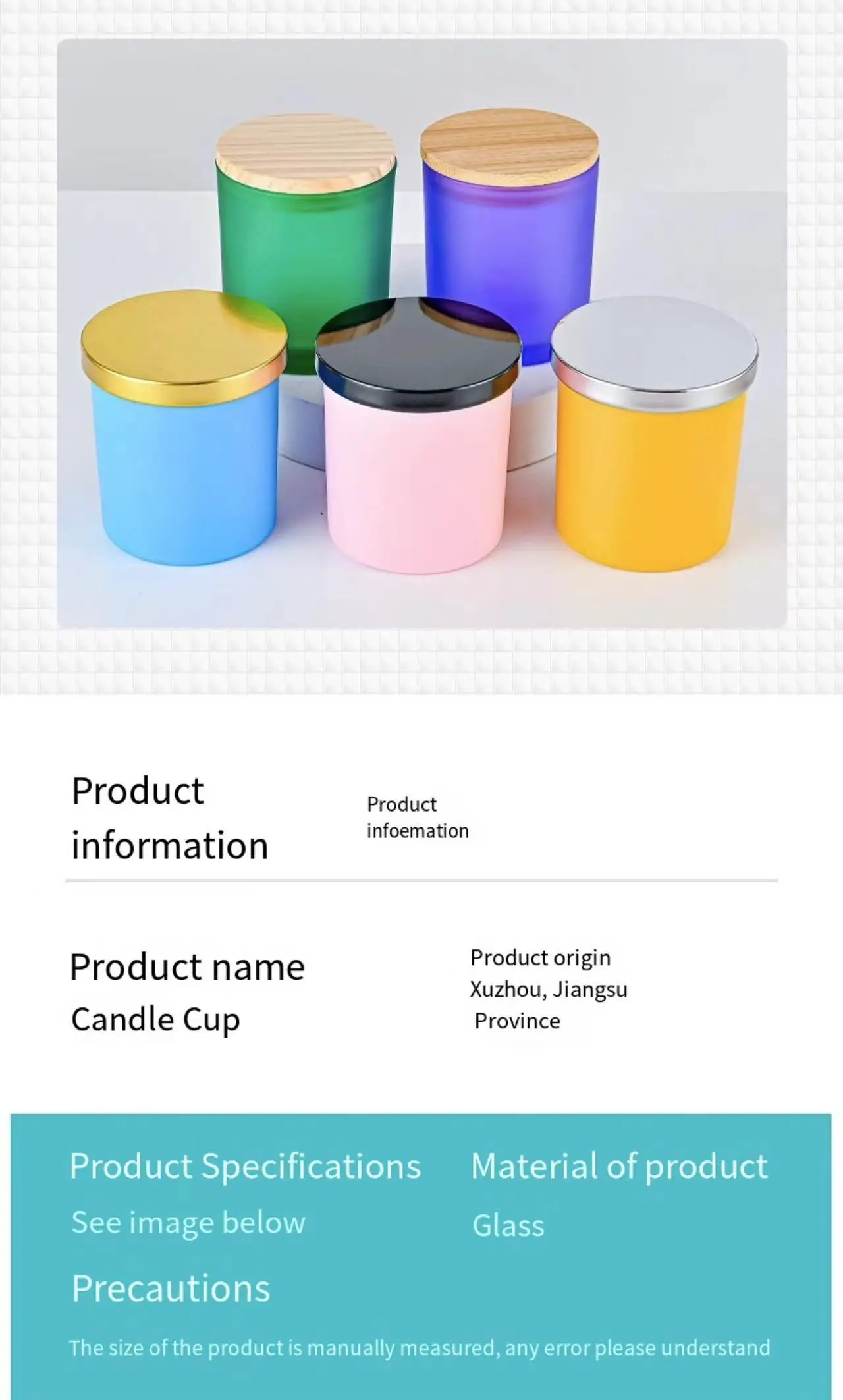 Wholesale 50ml 100ml 200ml Creative Modern Fancy Candle Jars Custom ...