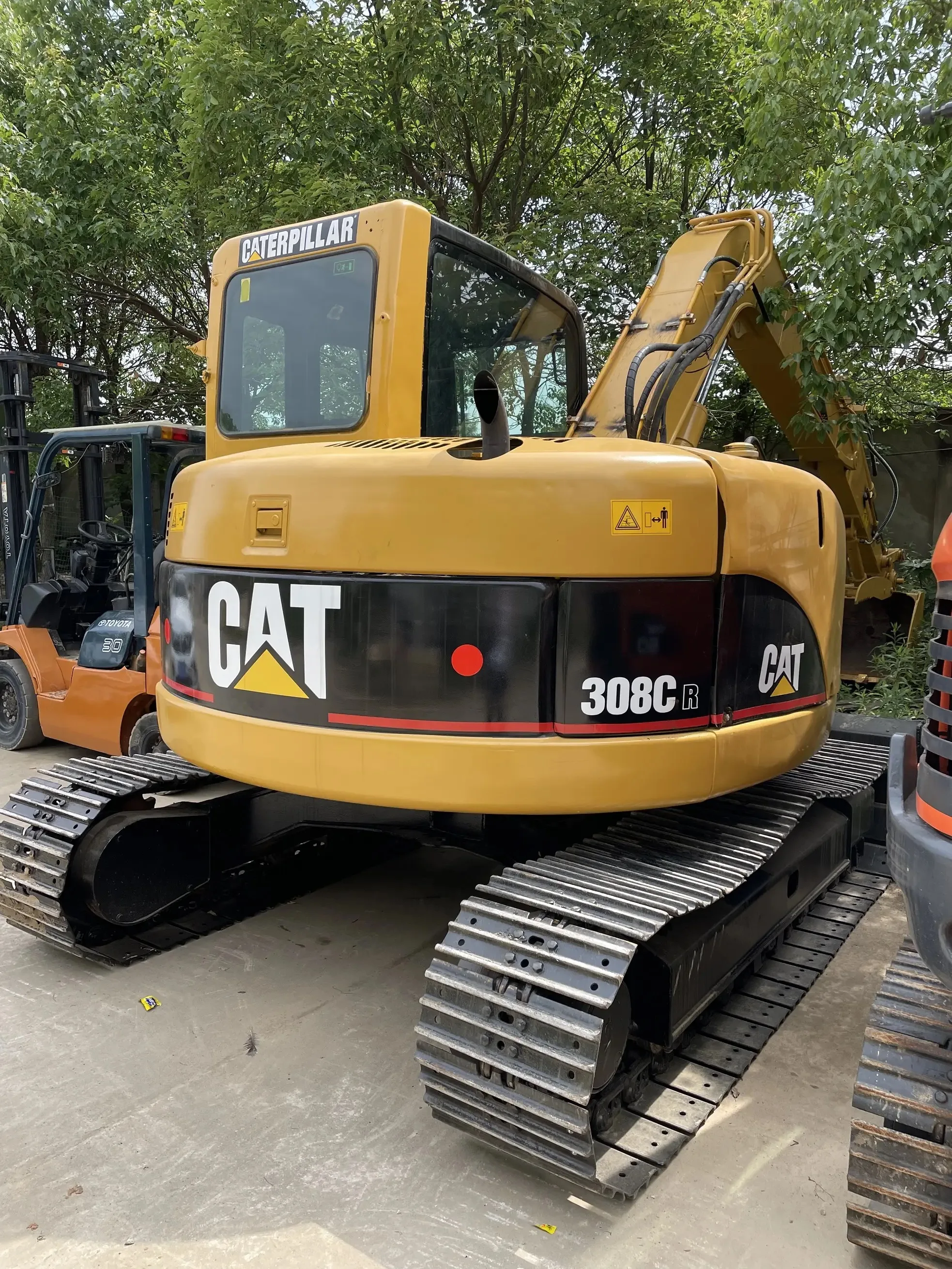 8ton Mini 308 CAT Used Excavators for Sale at Cheap Price