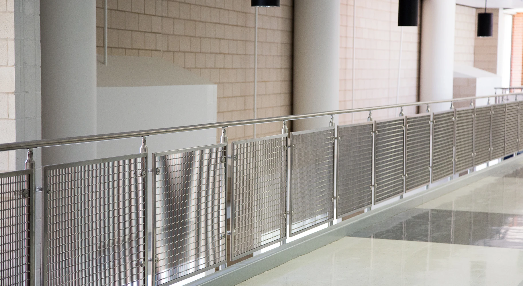 Perforated Metal Infill Panels Balcony Railing Systems With Stainless ...