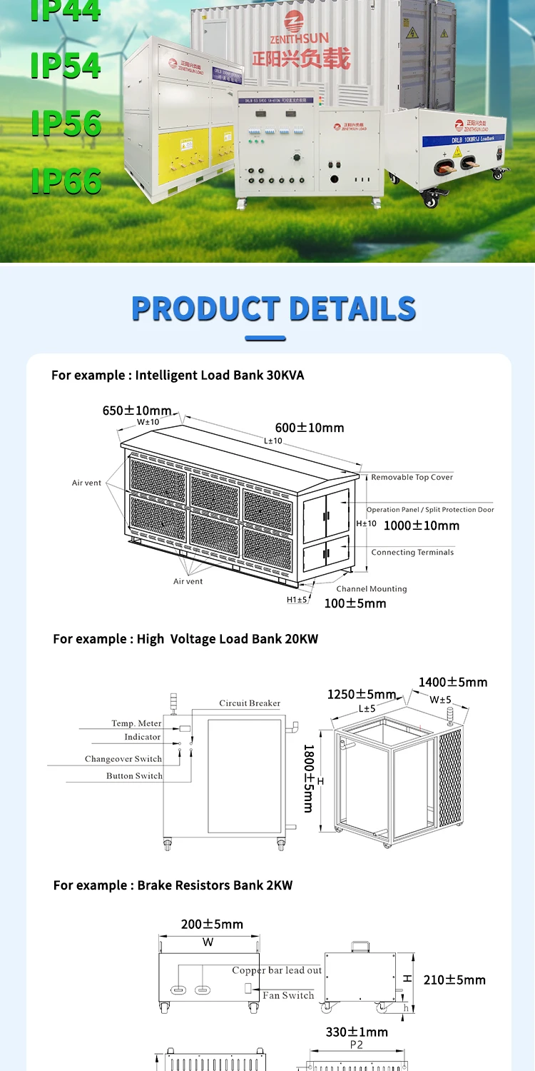 220VAC Single Phase Adjustable Resistive Load Bank 10kW| Alibaba.com