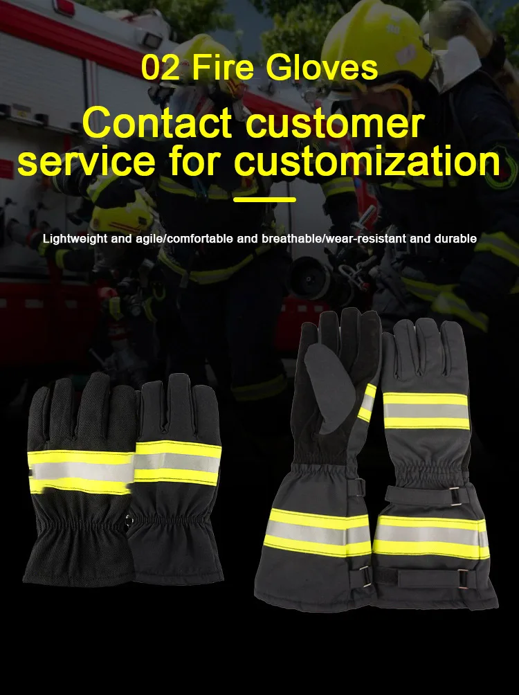 Factory Gloves to Play Free Fire Firefighting High Temperature ...