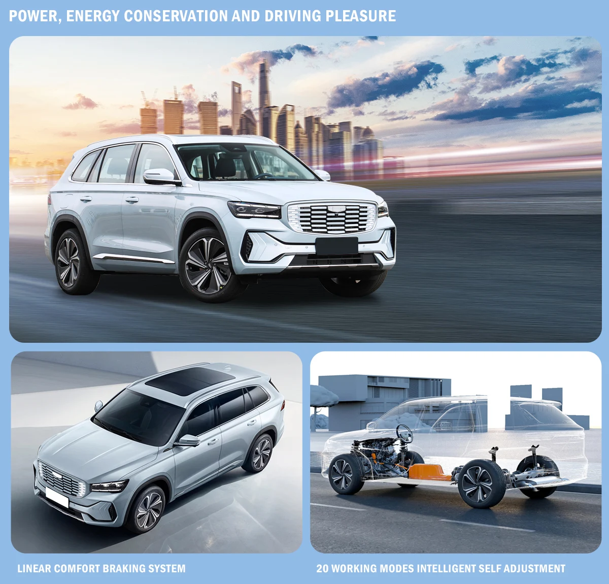 2023 Geely Hybrid Car Xingyue L Super Xun 5-door-5-seat Suv Electric Car - Buy Geely Xingyue L ...
