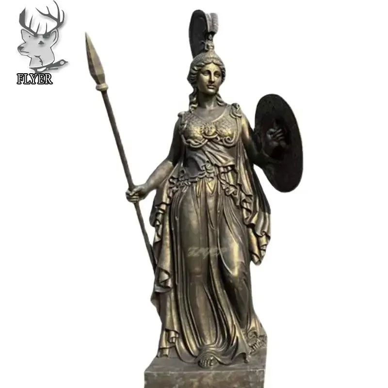 Life Size Bronze Brass Spartan Statue for Outdoor Decoration | Metal ...