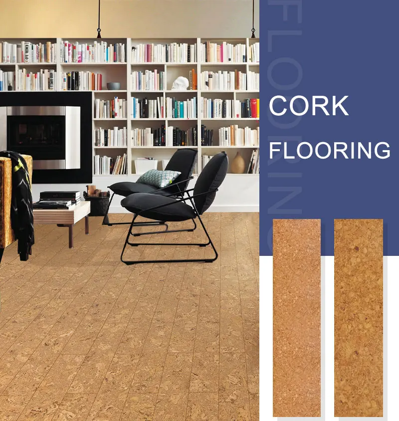 High Quality Self-Adhesive Cork Flooring 1 Inch Thick Slatted Floor ...