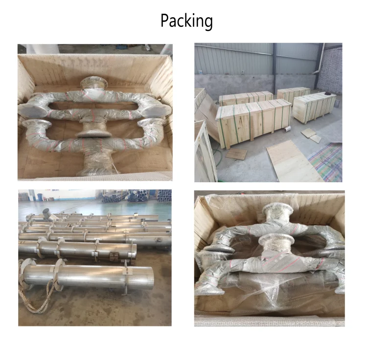 ASTM A312 TP310S Stainless Steel Pipe Spool 2" Fittings