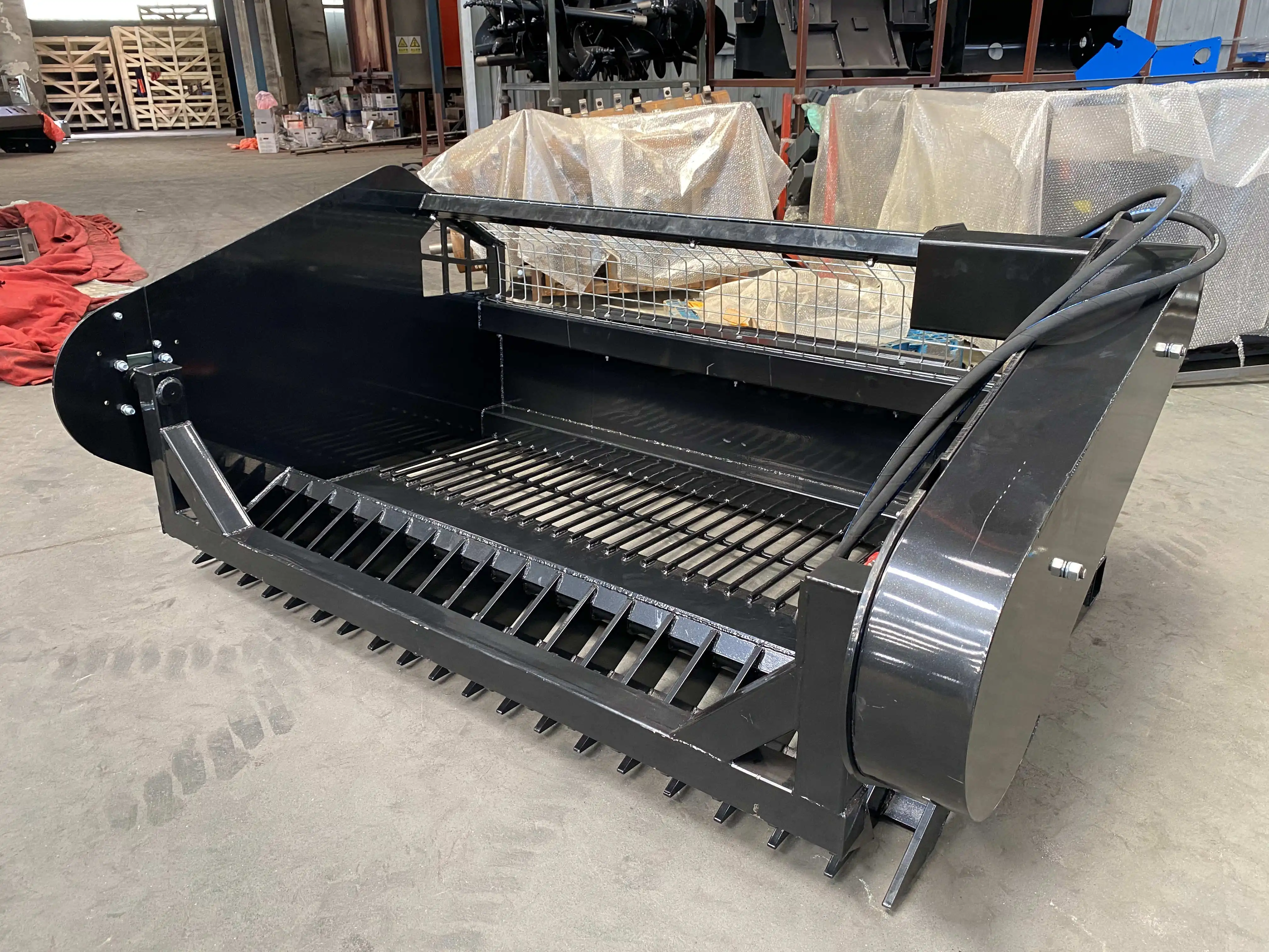 Skid Steer Rock Picker - Heavy Duty & High Productivity