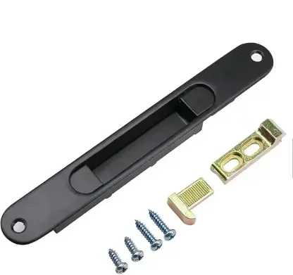 Aluminum Alloy Black Sliding Window Lock Anti-theft Window Lock Sliding ...