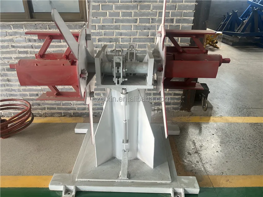 Coil Decoiler Automatic Steel With Expanding Mandrel Hydraulic Decoiler ...