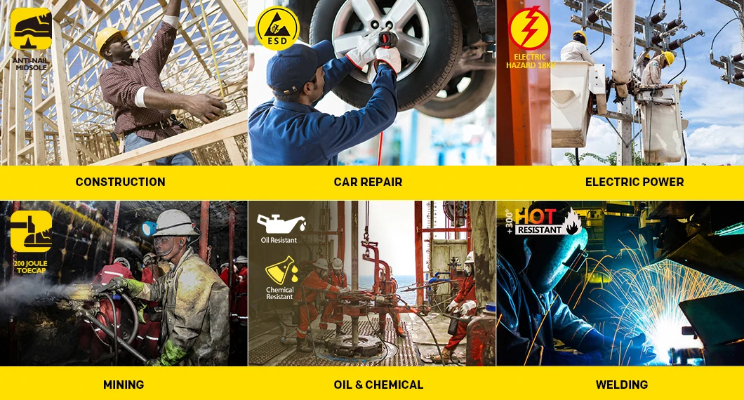 High Voltage Safety Shoes - 18KV Insulated Work Boots