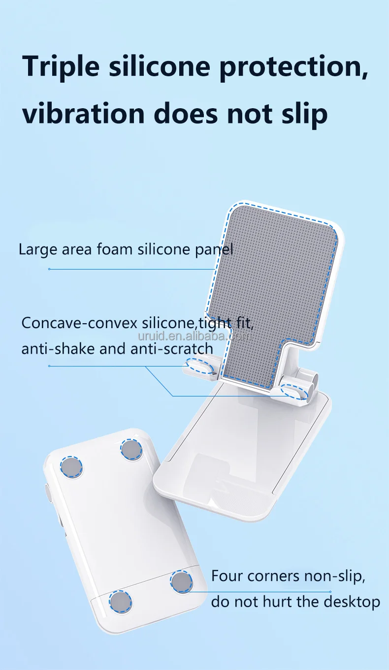 2022 Hot Design Extendable Tablet Bracket Folding Abs Stand Portable ...