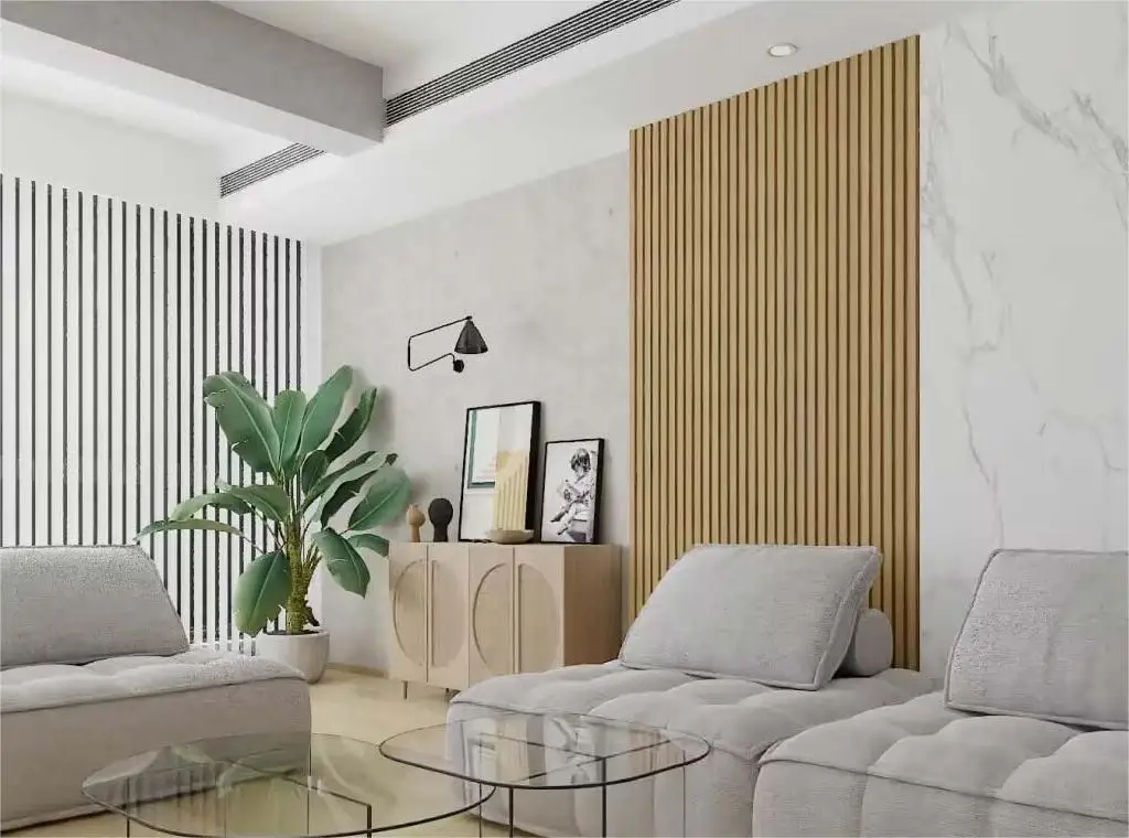 300mm Wide PVC Slat Wall Panels for Modern Interior Decor