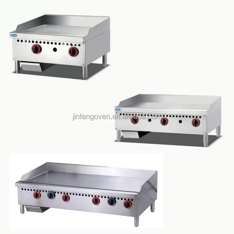 Commercial Counter Top Grill Catering Equipment Stainless Steel Flat ...