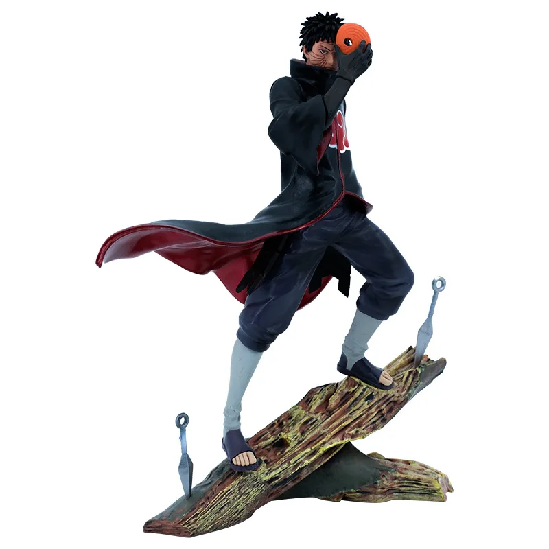 34cm Narutoed Figures Uchiha Obito Figure anime kawaii Double Head ...