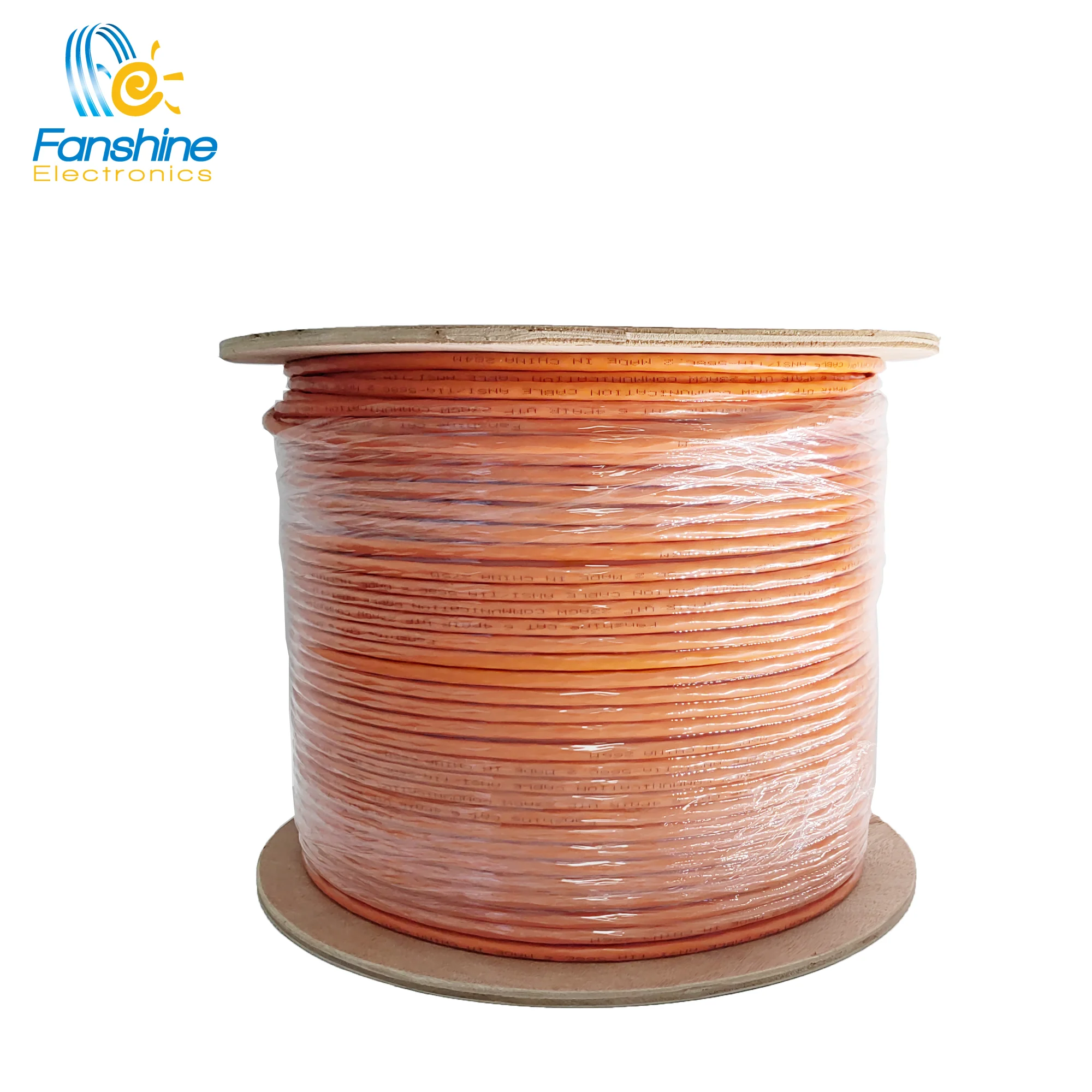 Fanshine Customizable Outdoor Cable Cat 6 Waterproof Pvc Pe Double ...