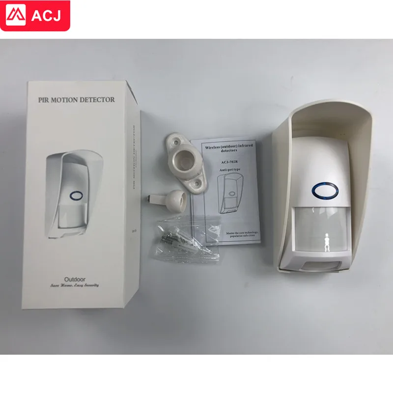 Outdoor 433mhz Wireless Anti Theft Alarm Pir Motion Sensor Infrared ...