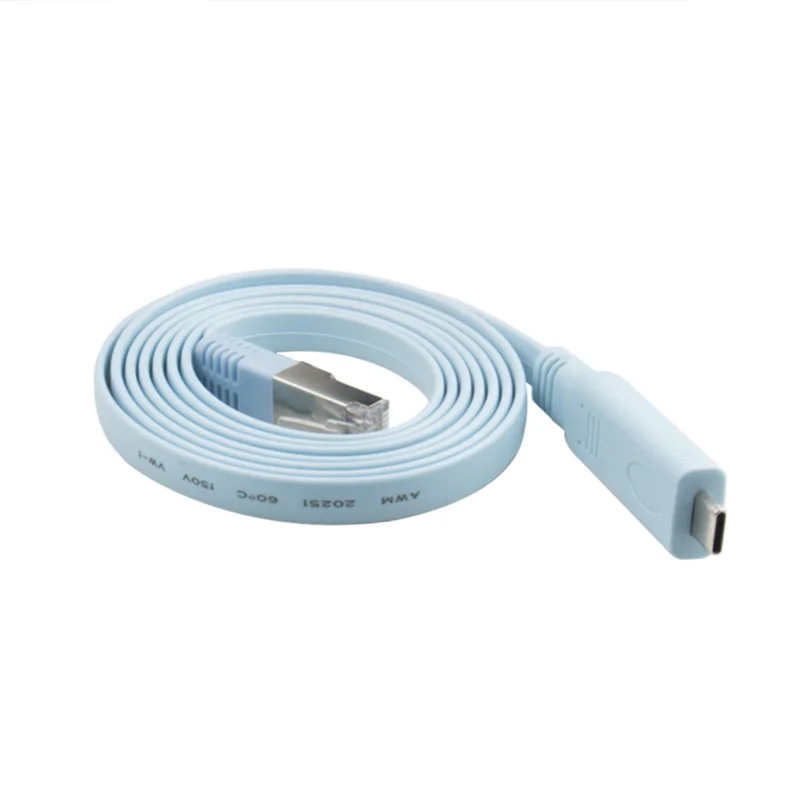 USB-C Console Cable USB Type C to RJ45 Adapter Routers Switches Consle ...