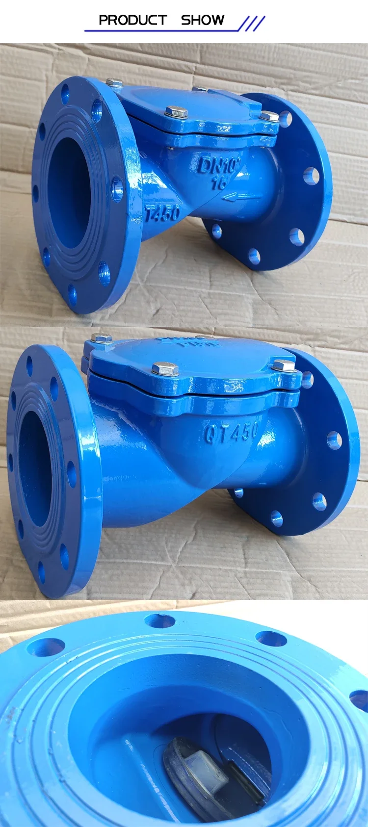 YFA 연성 철 PN10 DN200 H44X-16Q 고무 랩 디스크 플랩 체크 밸브 설계| Alibaba.com