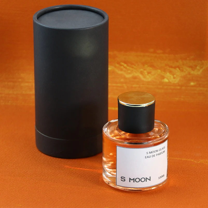 Luxury Cylinder Parfum Botol 30ml Heavy Base Glass Perfume Bottle 50ml ...