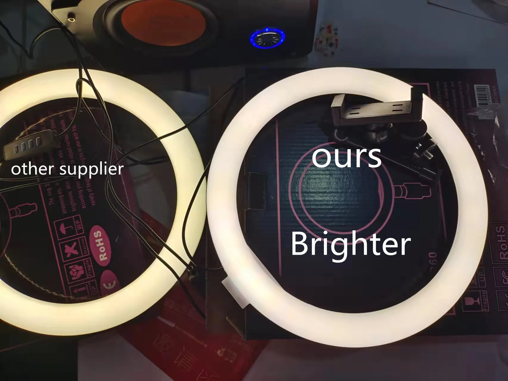 10 Inch Ring Light with Tripod Stand - High Quality LED