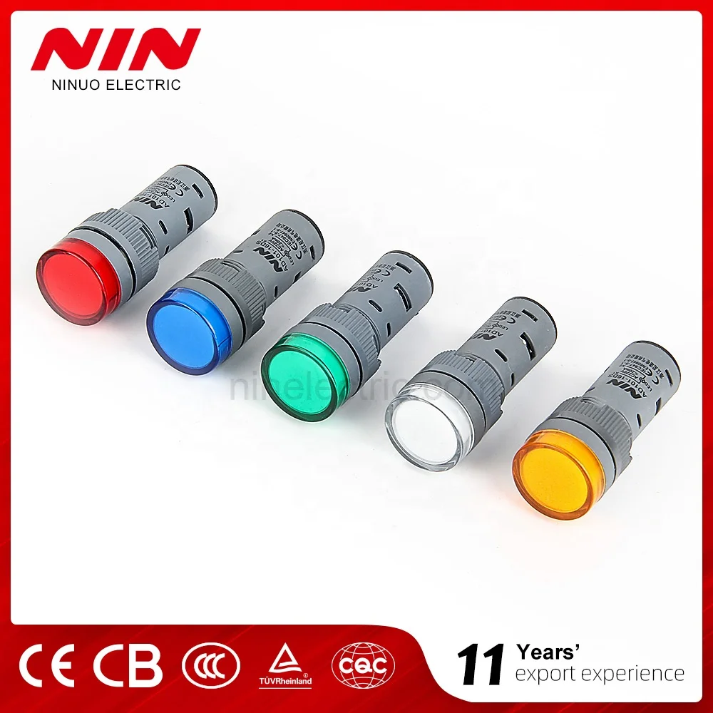 Nin Round Led Light Warning Indicator Lights Signal Lamp - Buy Round ...