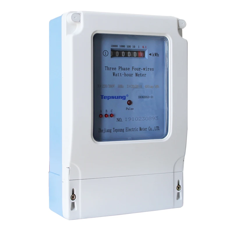 Mechanical Counter Register Analog Display Three Phase Electricity ...