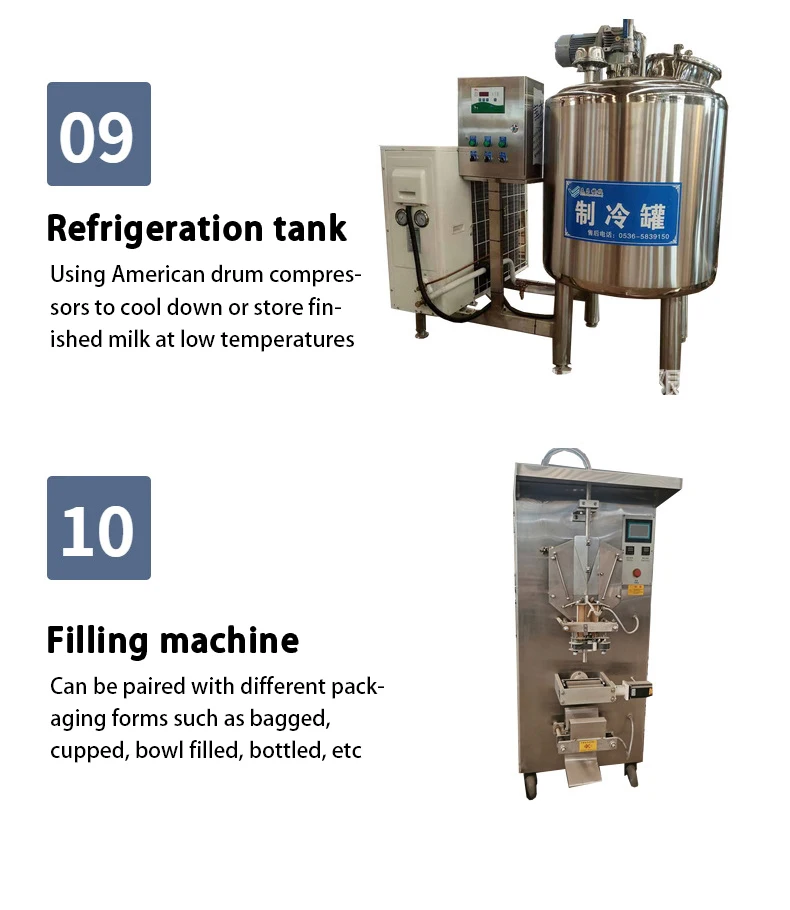 Industrial Small Scale Greek Uht Milk Pasteurization Yogurt Cheese ...