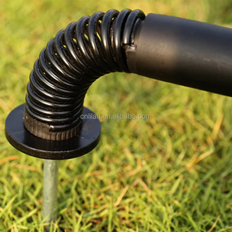 Sports Outdoor Agility Pole with Spring Base Detachable Soccer Agility ...