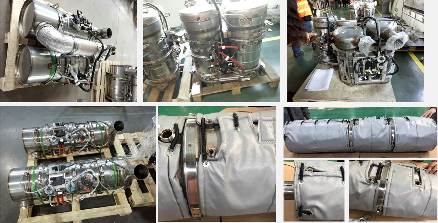 Doc Dpf Scr Diesel Particulate Filter Exhaust Muffler Catalytic ...