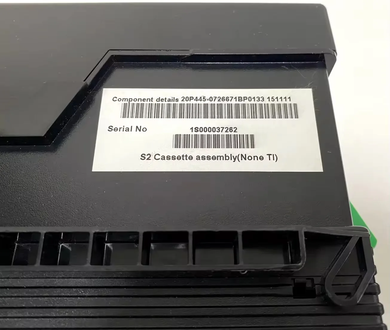 Bank ATM Machine Parts 4450726671 NCR S2 Cassette Assembly 445-0726671 ...