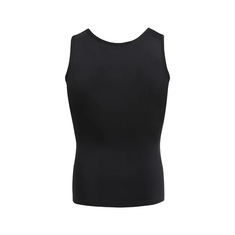 Sm220 Men's Tummy Control Compression Shirt Custom Logo Fat Men Magic ...