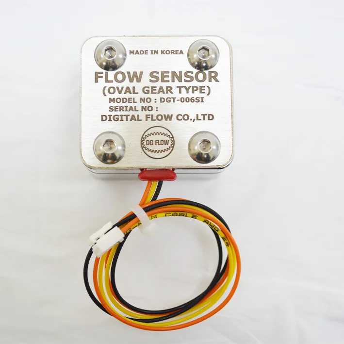 Flow Sensor_DGT-006SI Turbine Oil Flowmeter Milk Flow Sensor Food Grade ...