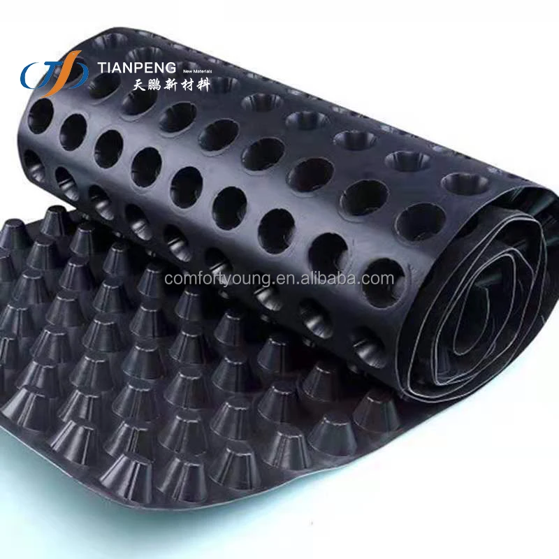HDPE Plastic Drainage cell Water Drain System Drainage Cell for Green ...