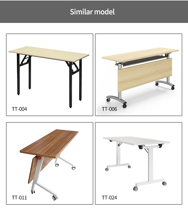 Simple Wooden Student Desk Computer Table for School Office Meeting ...