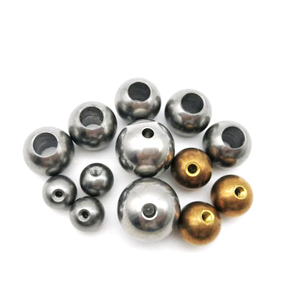 Alibaba.com: Brass Ball 20mm 30mm 50mm with M3 M6 M8 M10 Threaded Hole ...