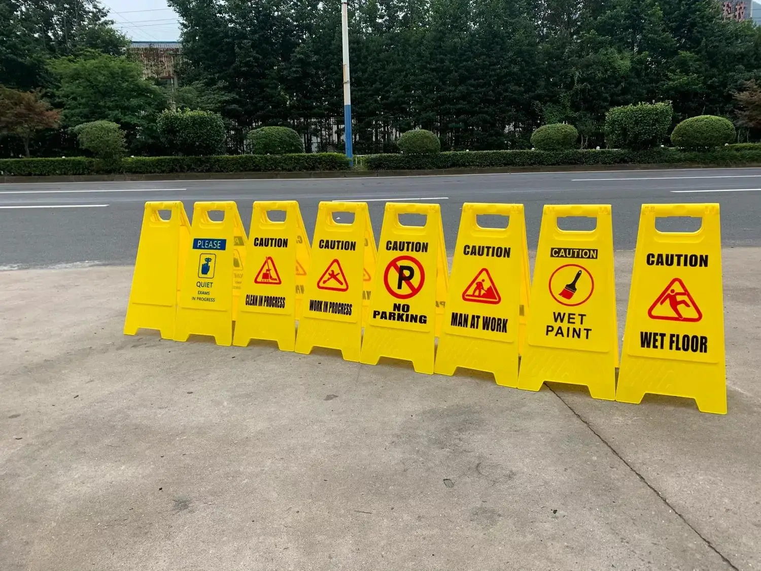 Customized Printable Wet Floor Signs - Safety & Caution