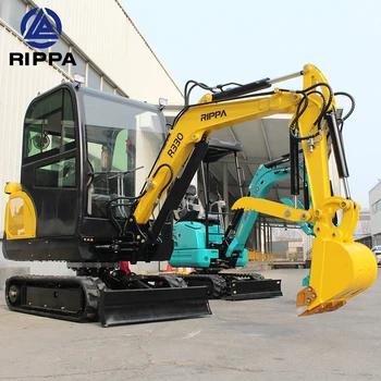 Rippa Mini Excavator Bagger 1 Ton 2 Ton 3 Ton Minibagger For Sale - Buy ...