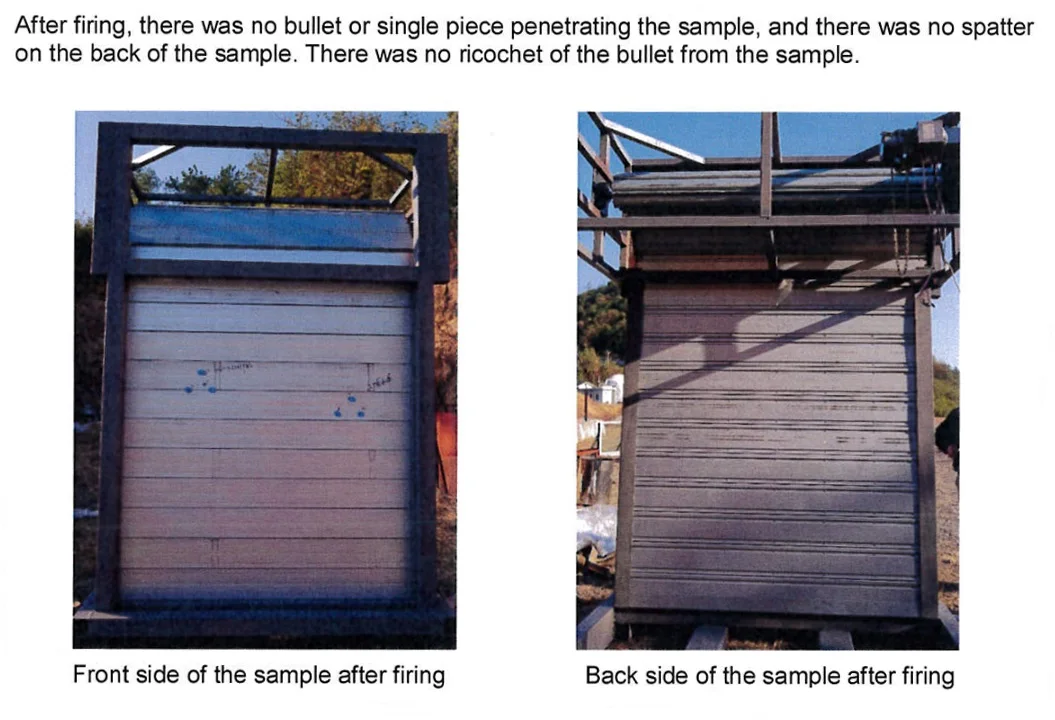 Commercial Buildings And Military Industries Bulletproof Roller ...