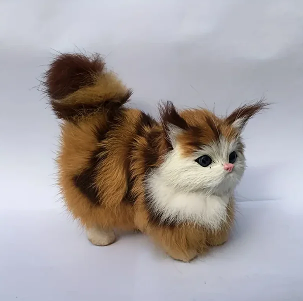 Luxury Cute Lynx Plush Pet Toy New Design Adorable Simulation Cat Toy ...