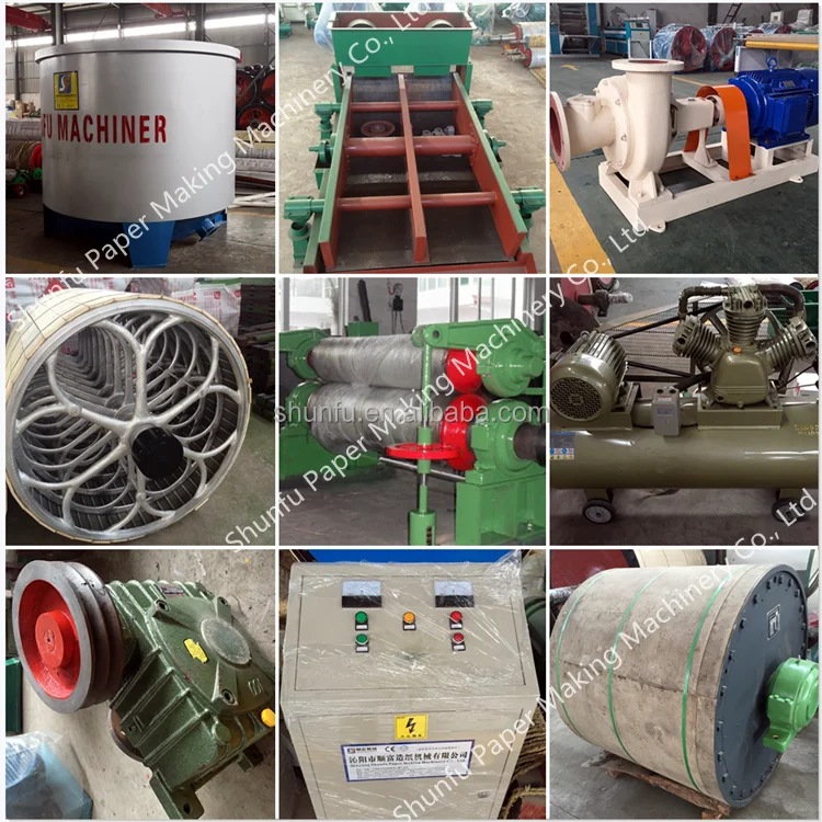 Paperboard Making Machine Waste Kraft Paper Recycling Waste Paper ...