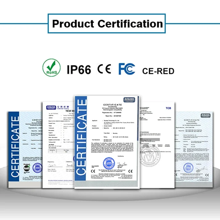 Secukey Encrypted Touch Keypad Ip66 Waterproof Access Control Prevent ...