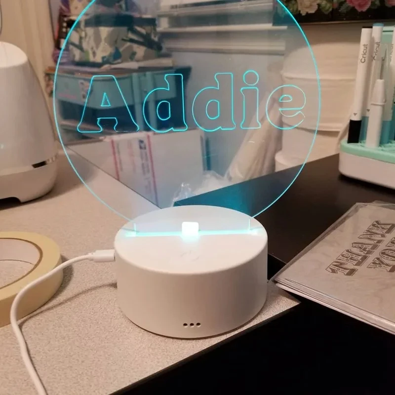 Customizable Acrylic Sheets - Perfect for LED Light Bases