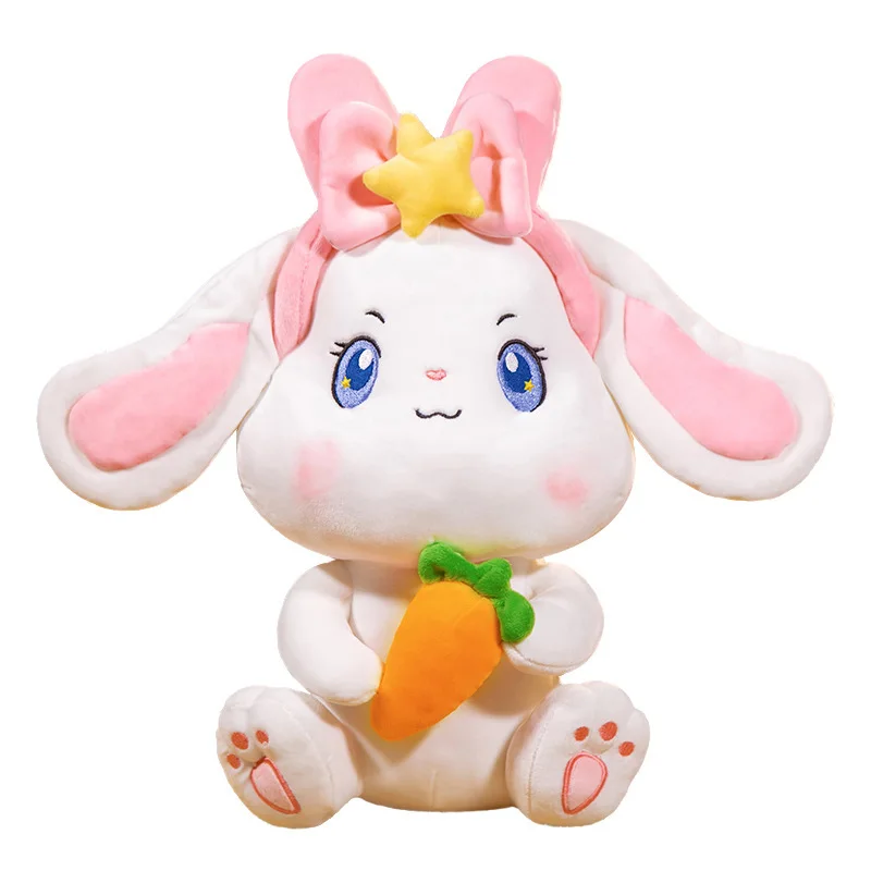Linda Carrot Bunny Doll Plush Toy Bunny Doll Girl Bed Sleep Pillow ...