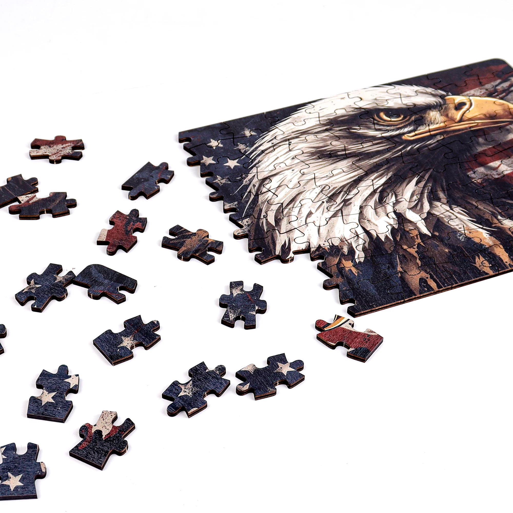 Pafu Eagle Educational Puzzle Bird Animal Jigsaw Puzzles Birthday Party ...