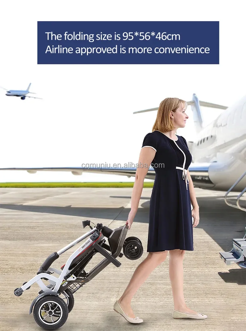 Light Weight Foldable Disabled Small Mobility Scooter