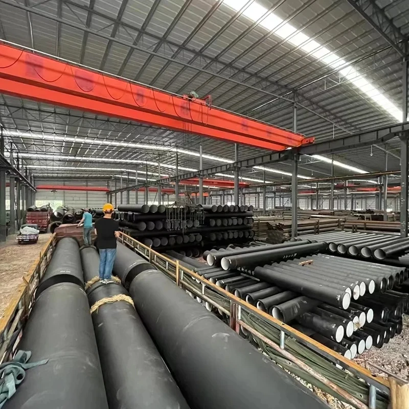 Alibaba.com: C25 C30 C40 ductile cast iron pipes with black bitumen ...
