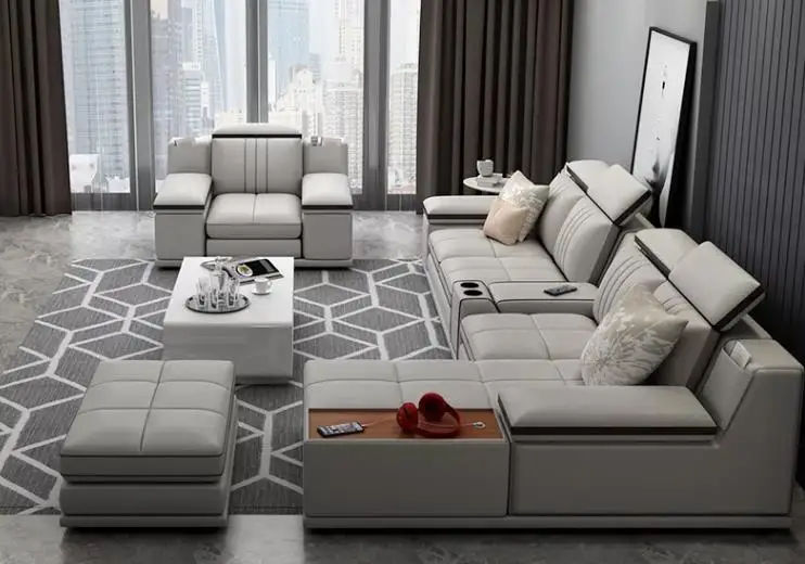 Modern Living Home Furniture - Bluetooth Speaker Sofas